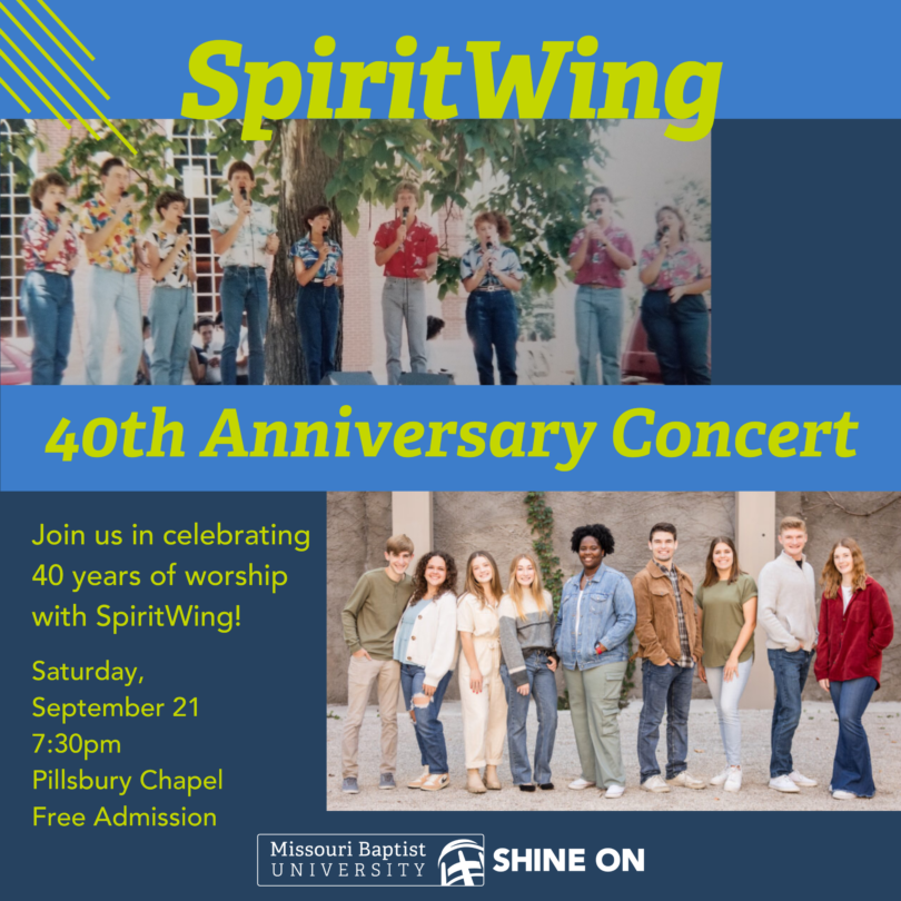 SpiritWing 40th Anniversary Concert - Missouri Baptist University (Mobap)